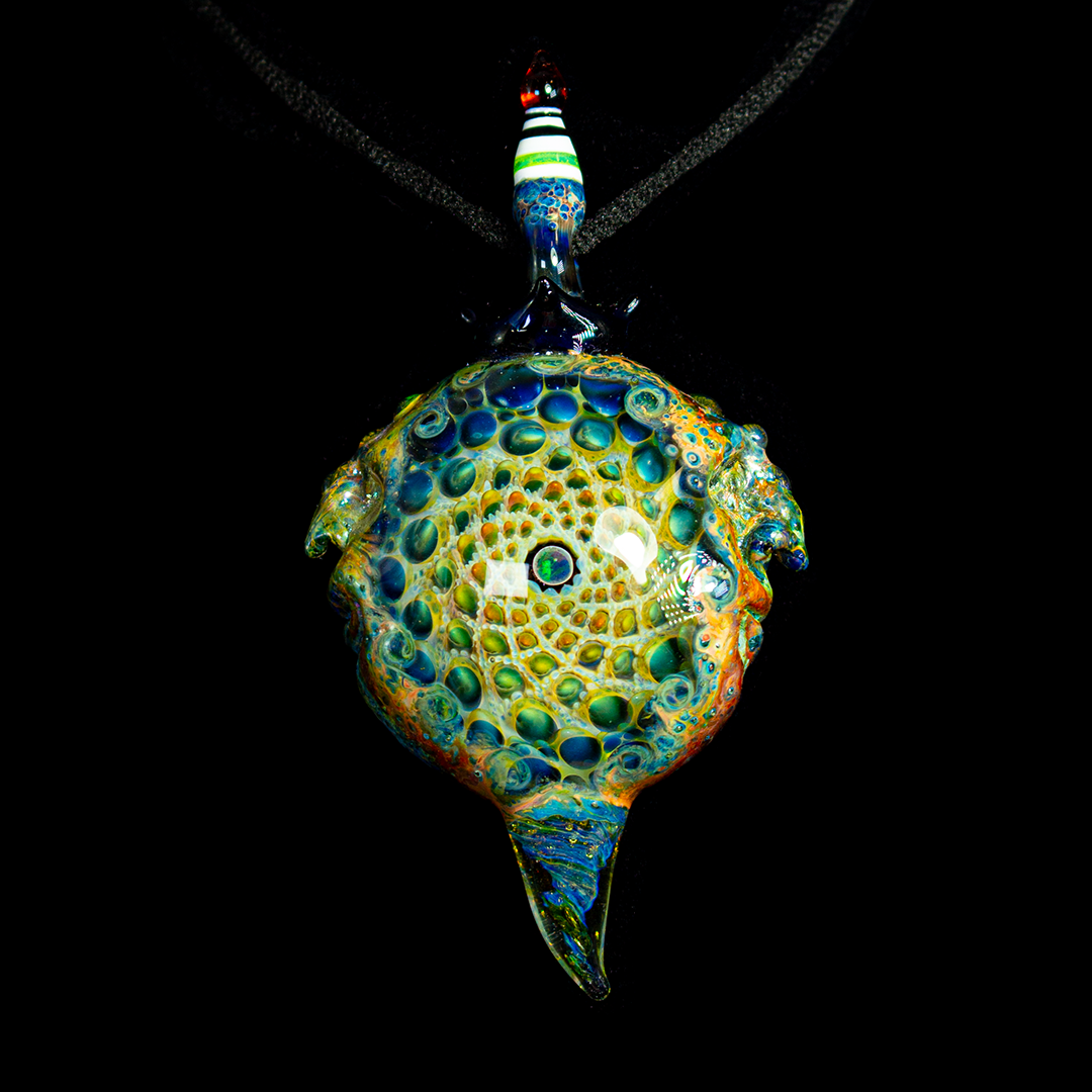 Trippy Glass Pendants